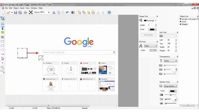 Выноски, указатели и подписи к изображениям