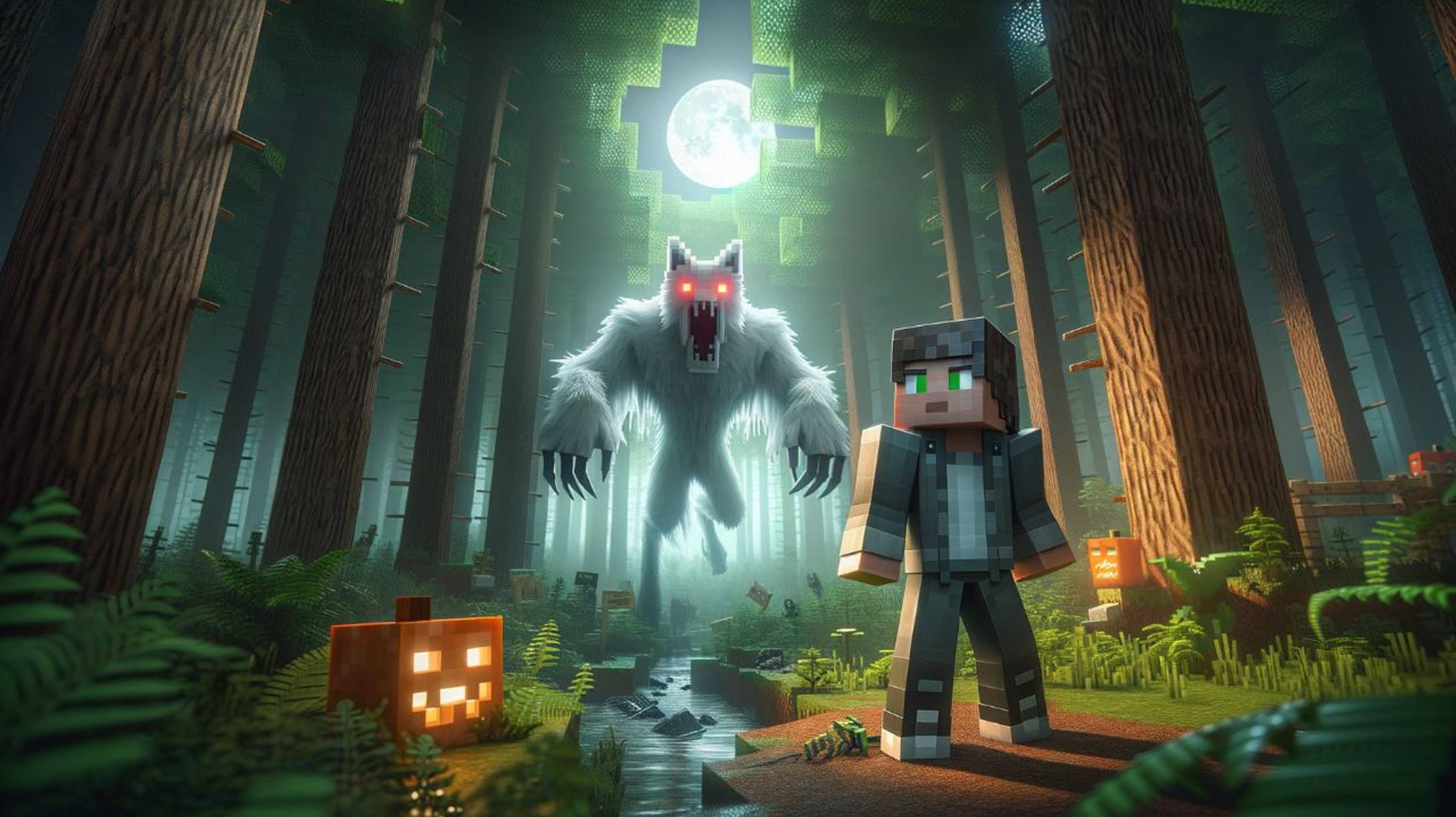 Механики Майнкрафта и непонятный голос за кадром