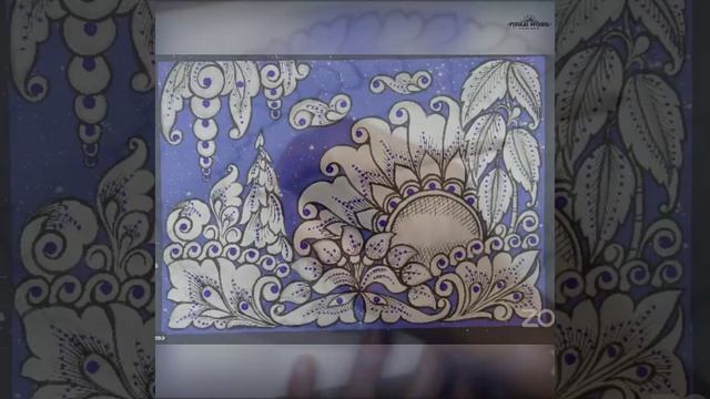 Фрагменты мастер-классов клуба "Мастерская русской росписи"