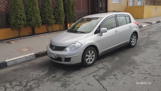 Nissan Tiida хетчбек C11 1е поколение eva коврики в салон evabel.ru 88002224845