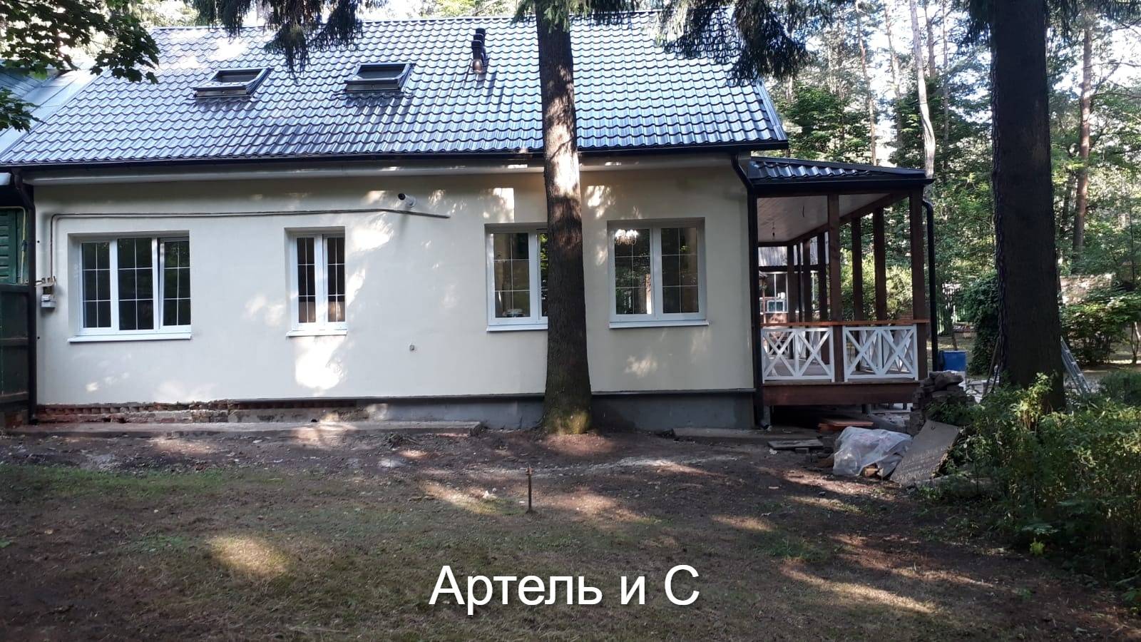 Реконструкция кирпичного дома в Кратово