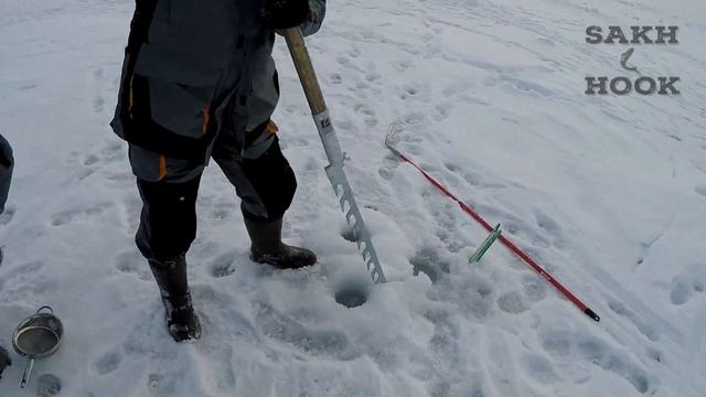 Подлёдный (зимний) лов краба