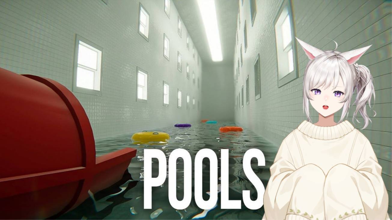 ЭТА ИГРА НАУЧИТ МЕНЯ БОЯТЬСЯ ▶ POOLS#1 ▶ПРОХОЖДЕНИЕ VTUBER