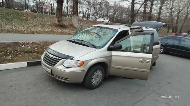 Chrysler Town and Country 4е поколение рестайл eva коврики в салон и багажник evabel.ru 88002224845
