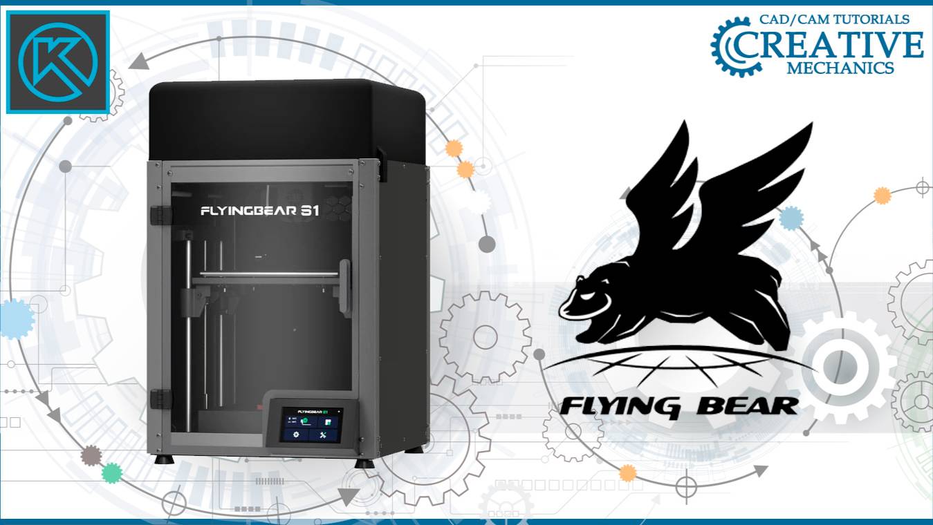 Печать модели из Компас 3D. Обзор принтера Flying Bear S1