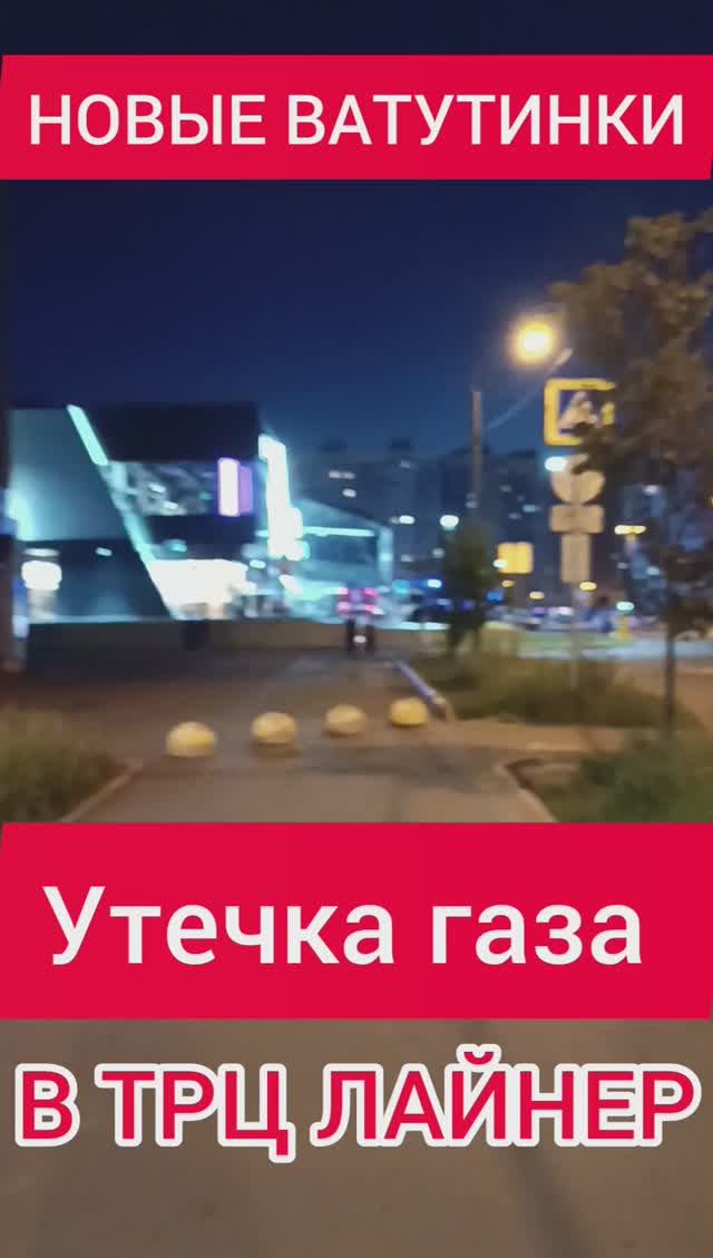ТРЦ Лайнер Утечка газа  в ЖК Новые Ватутинки Новая Москва / Новостройки Москвы