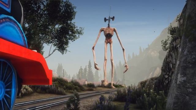 Сиреноголовый против паровозика Томаса (uu)