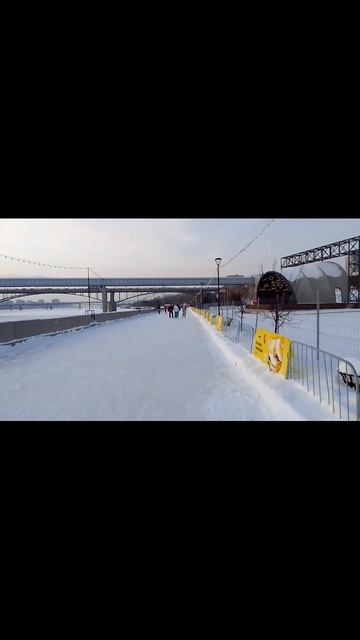 Зимние забавы/ Михайловская Набережная/ Новосибирск/01.02.2025❤☺️