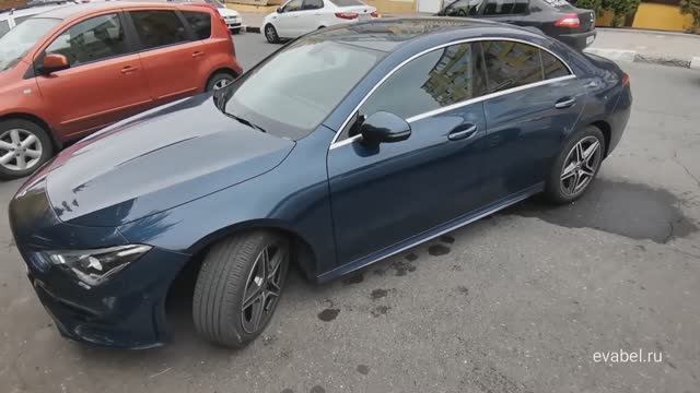 Mercedes CLA 2е поколение 2wd eva коврики в салон и багажник evabel.ru 88002224845