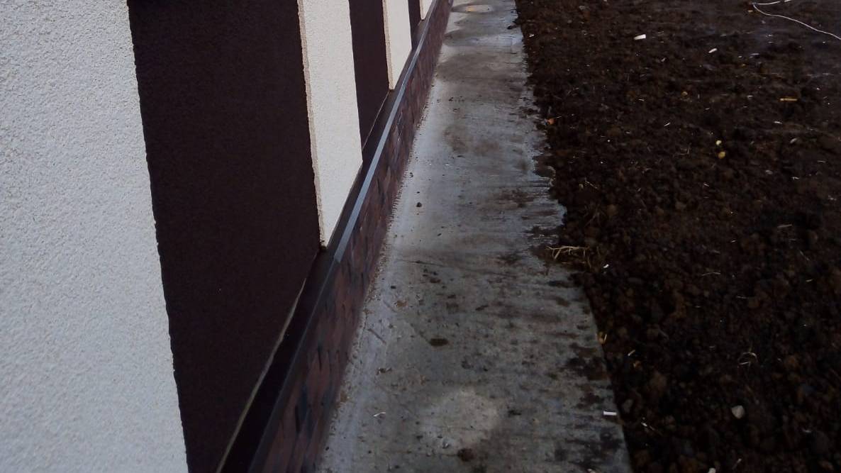 1. Заливка отмостки в в СНТ "Вестфалия" (Тульская область)