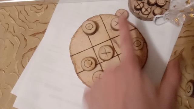 Обзор игры Крестики - нолики. Из ДЕРЕВА!