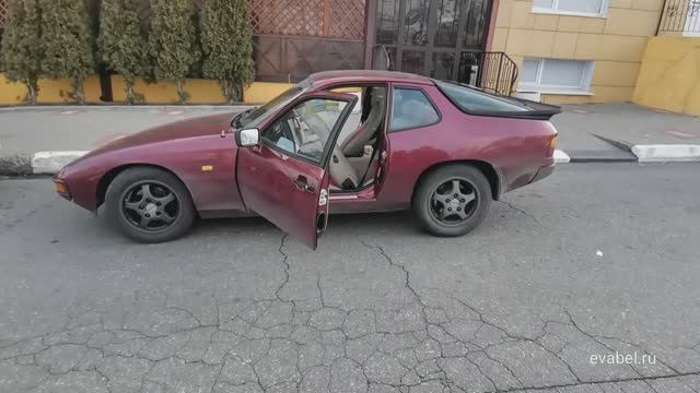 Porsche 924 коврики из Бельгийского ковролина в салон  evabel.ru 8800-222-48-45