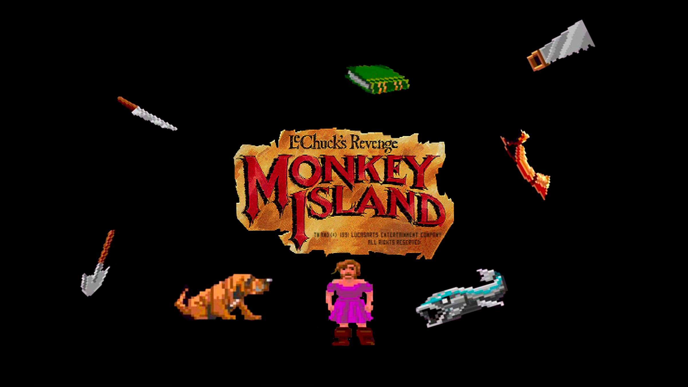 Monkey Island 2: LeChuck Revenge - #2 - бездонные карманы