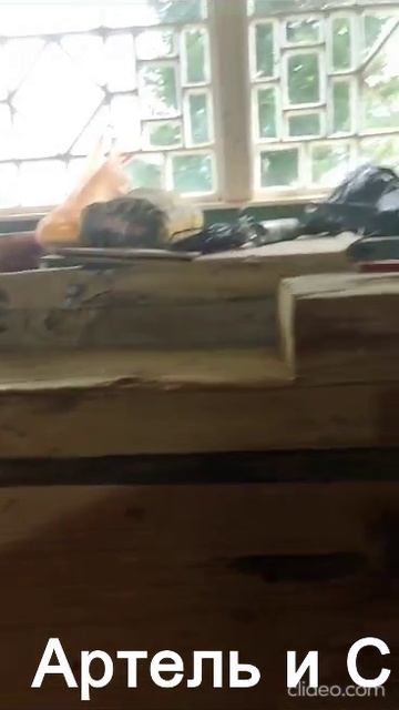 4. Обзор оконного проема после выравнивания на стадии реставрации