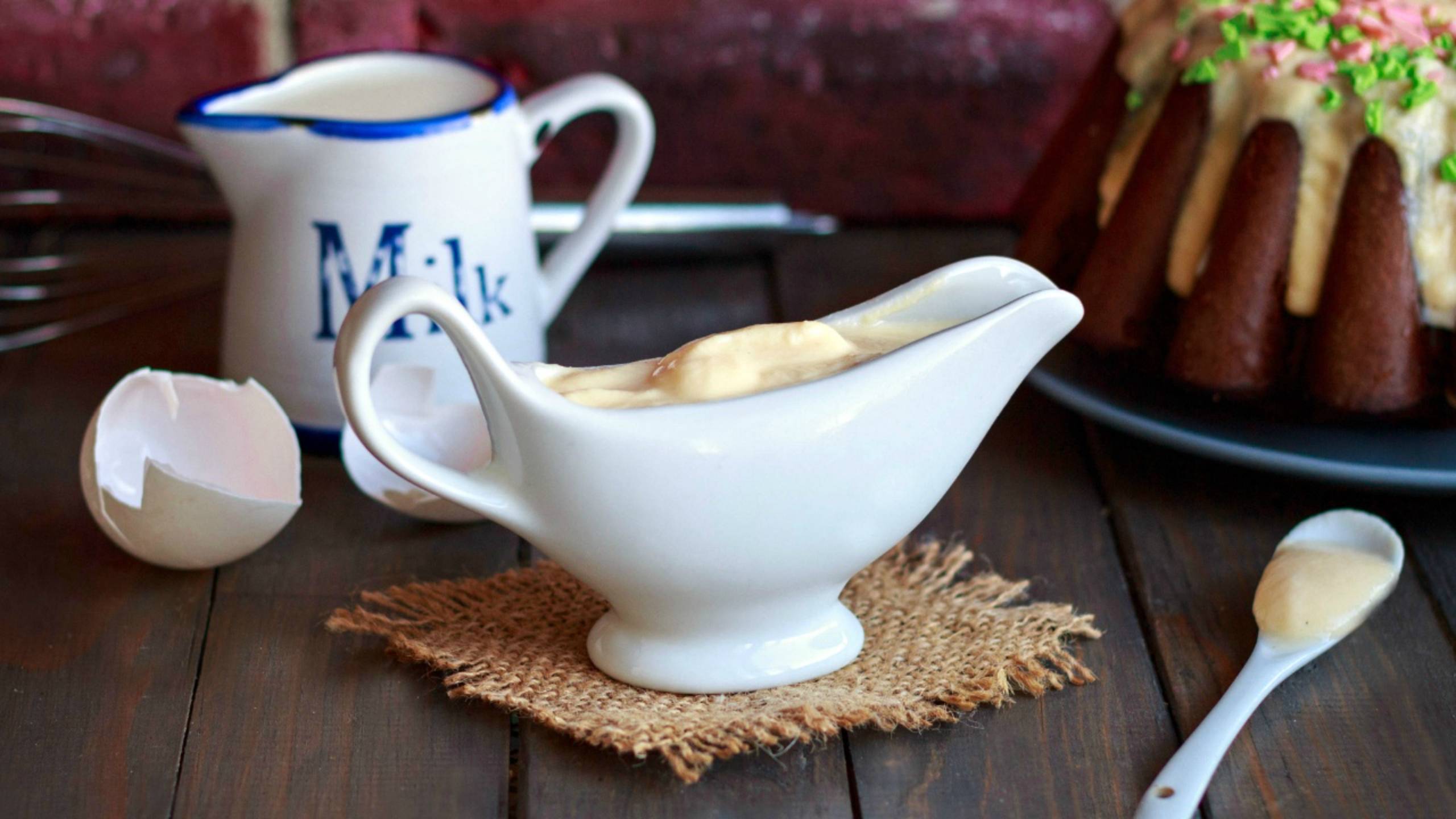 🧁 Крем Англез — классический рецепт для десертов и выпечки