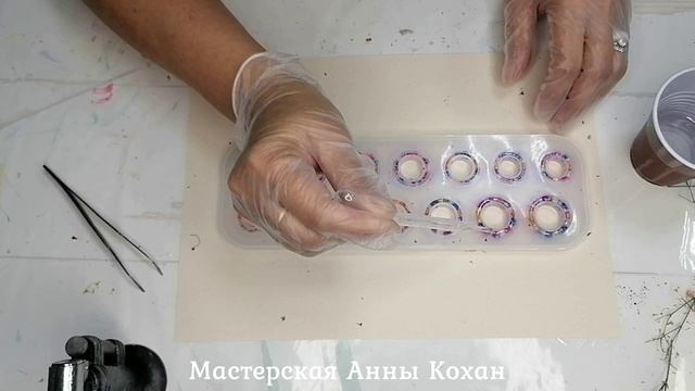 Кольца из эпоксидной смолы Eliqua не скоро решусь заливать их снова