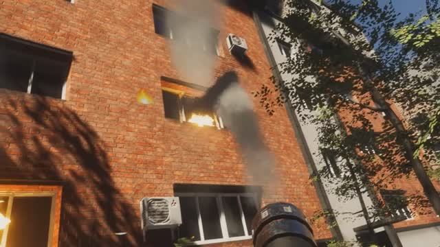 VR-симулятор работы пожарного для профориентационной платформы