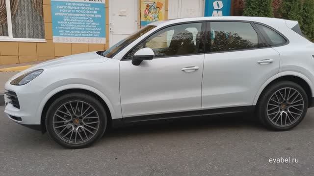 Porsche Cayenne 3е поколение климат 2 зоны eva коврики в салон evabel.ru 88002224845