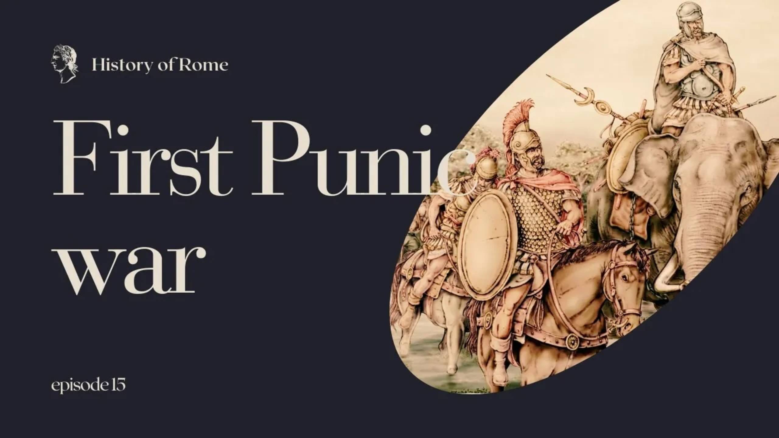 Episode 15 - История Древнего Рима. Первая Пуническая война.