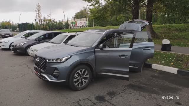 Chery Tiggo 7 PRO eva коврики в салон и багажник evabel.ru 8800-222-48-45