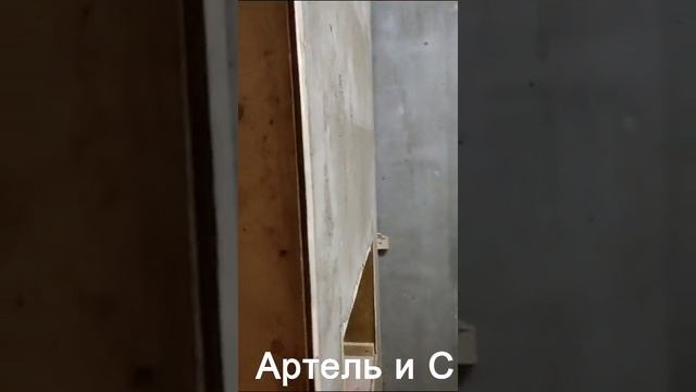 4. Отделка стены за печкой камнем