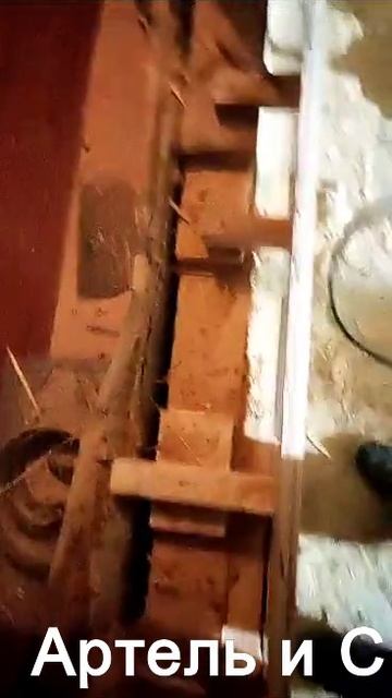 7. Процесс реставрации оконного проема