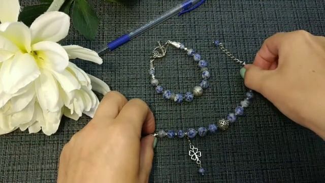 БРАСЛЕТ своими руками!  Два дизайна!  СОДАЛИТ  Архивное видео   04.09.21. №68