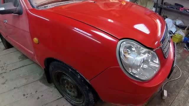 Подкраска аэрографом и полировка - BYD Flyer