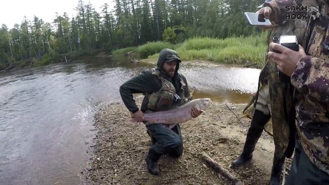 Осенняя рыбалка на севере Сахалина 2019г.