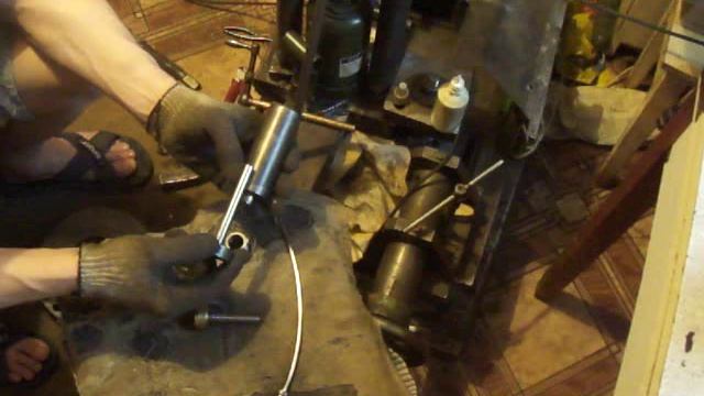 КАК СДЕЛАТЬ МОЩНЫЙ ПРЕСС НА 20 ТОН ПРАВИЛЬНО