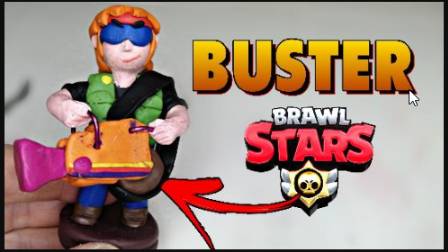 Как слепить нового бравлера Бастера из пластилина | 15 Сезон БРАВЛ ПАСС