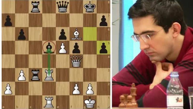 Прямой УДАР в челюсть! В.Крамник-В.Топалов Шахматы