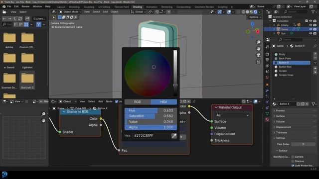 Make 3D Look 2D ｜ Tutorial For Beginners ｜ Blender 4.3