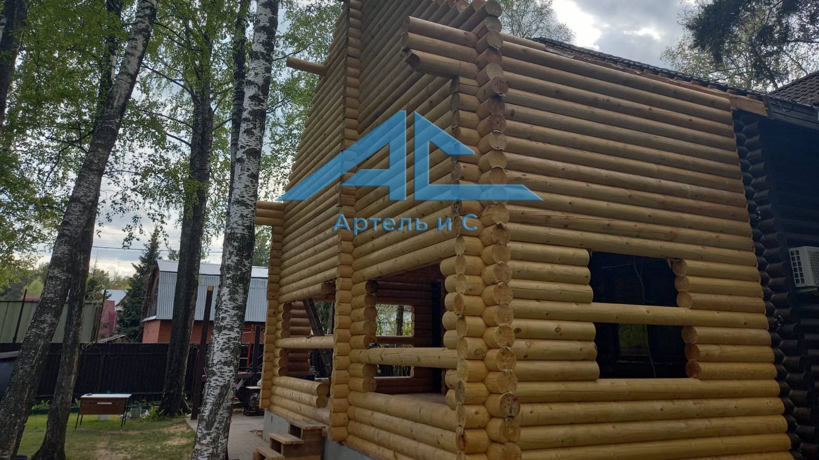 2. Строительство пристройки к брвенчатому дому