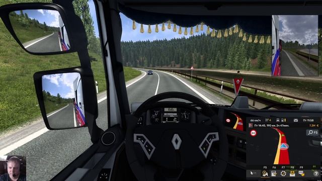 Euro Truck Simulator 2 сезон 12 серия 12 Словакия с механикой