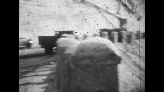 Нижний Новгород. Похвалинский съезд и Канавинский мост.  Примерно в интервале 1959-62гг.