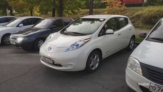 Nissan Leaf AZEO левый руль eva коврики в салон evabel.ru 8800-222-48-45