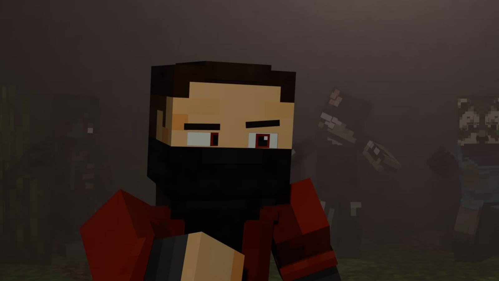 Кажется в этом лесу есть зомби...я не уверен |Minecraft Dead outside #2|