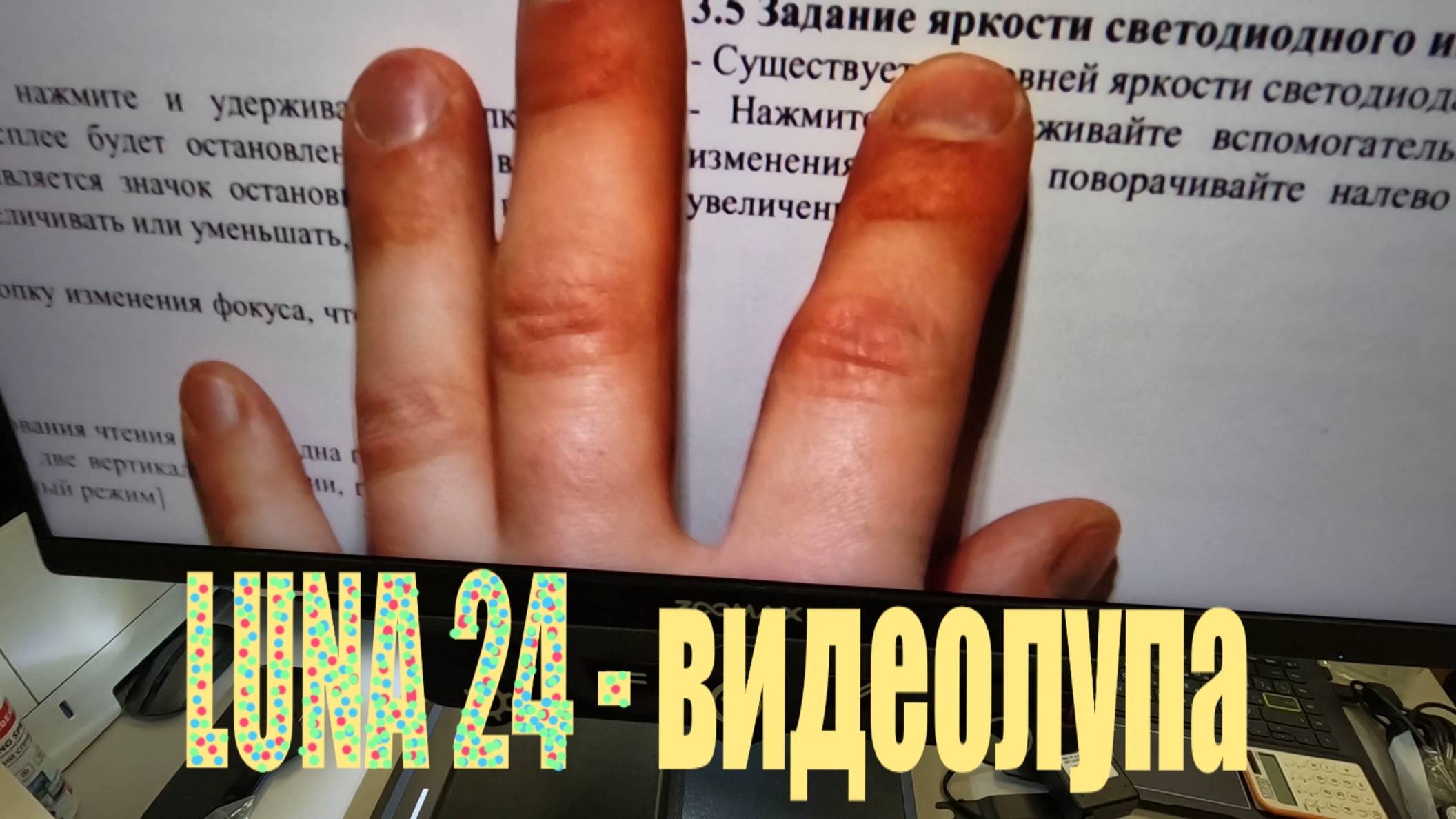 Luna 24 — видеолупа для слабовидящих (обзор и тест)