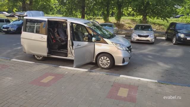 Nissan Serena C27 5е поколение eva коврики в салон и багажник evabel.ru 8800-222-48-45
