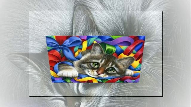 ПУШИСТОЕ СЧАСТЬЕ . ХУДОЖНИК ИРИНА ГАРМАШОВА.