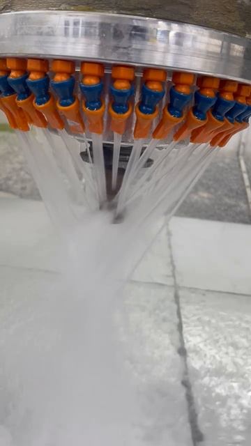 Модернизированная система внешнего охлаждения инструмента на обрабатывающем центре Intermac Master