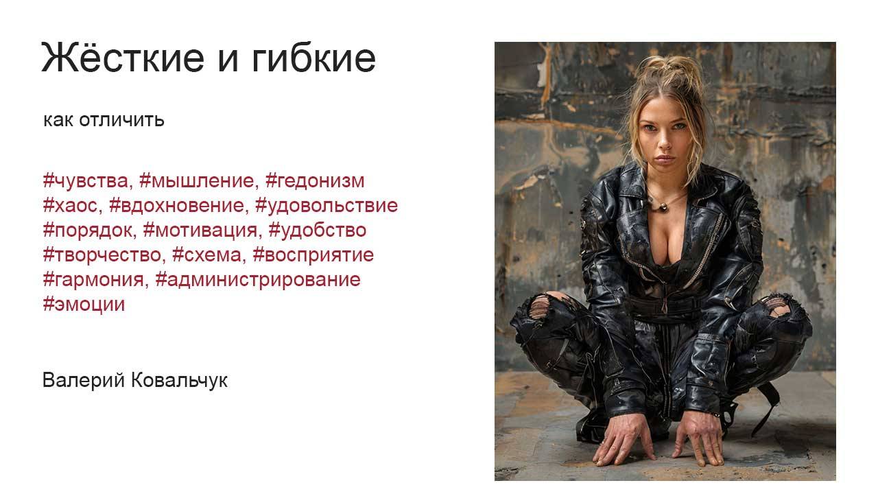 Жесткие и гибкие в 3д-типологии