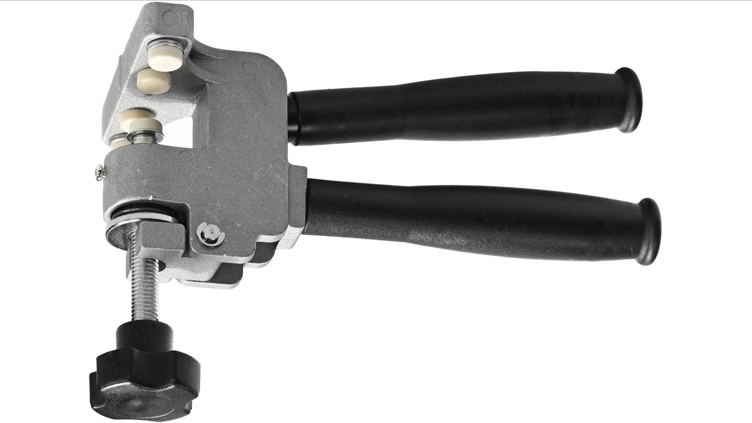 Разлом стекла 19мм на столе раскроя Intermac Genius 37 при помощи ручного механического разделителя