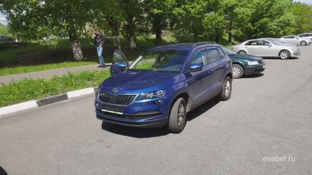 Skoda Karoq eva коврики в салон и багажник evabel.ru 8800-222-48-45