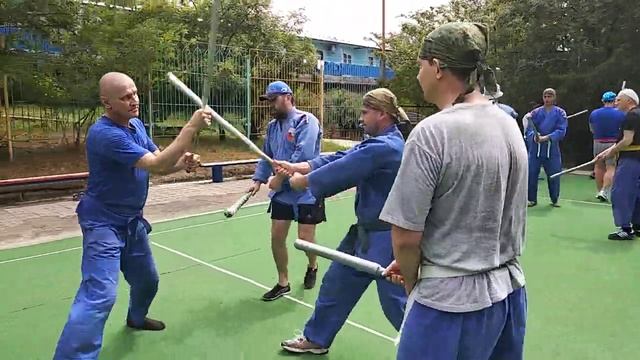 Вторая тренировка с оружием. Семинар в Туапсе