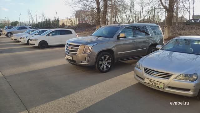 Cadillac Escalade 4e поколение eva коврики в салон и багажник evabel.ru 88002224845