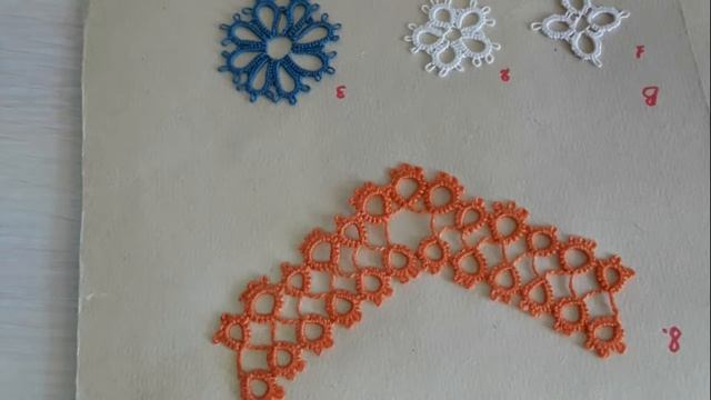 Основные ошибки при плетении фриволите Ошибка 3 Ложные ножки