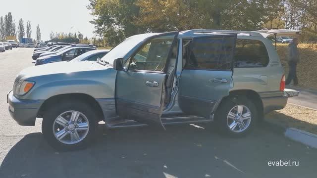 Lexus LX470 2е поколение / Toyota LC 100 7мест eva коврики в салон и багажник evabel.ru 88002224845