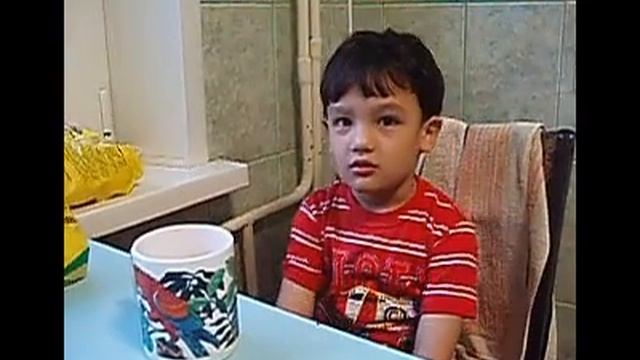 Ребенок говорит о пенсии.